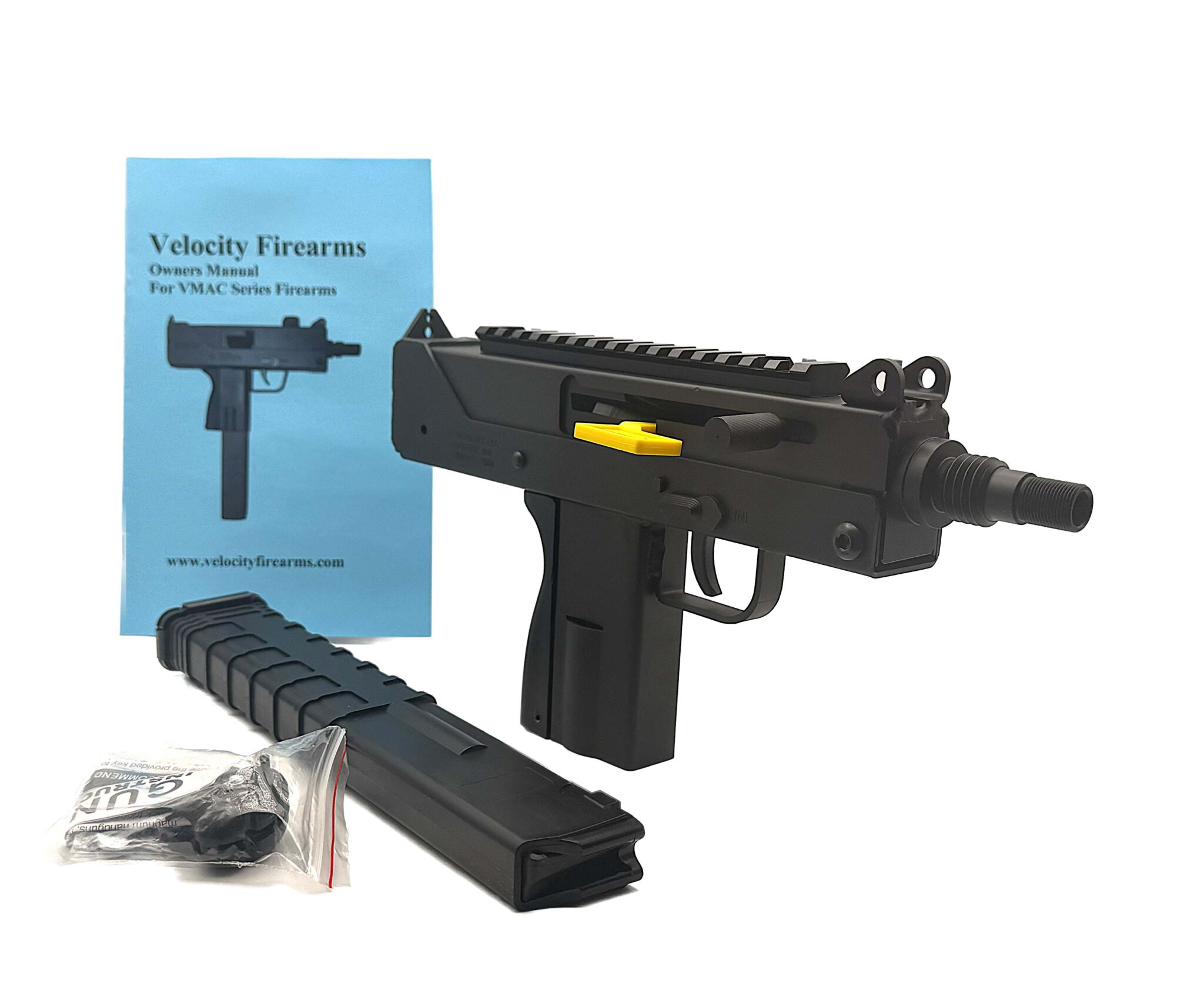 VMAC9 Side Cocking Pistol with 1/2 x 28 threads | Velocity Firearms